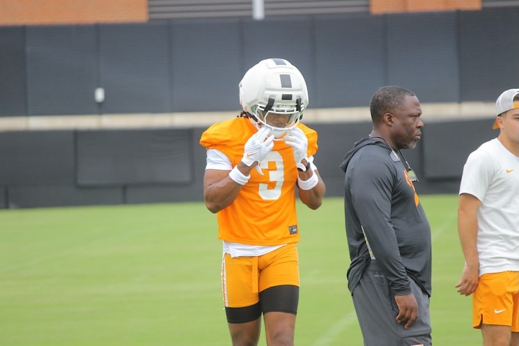 Jermod McCoy participating in practice! | VolNation.com